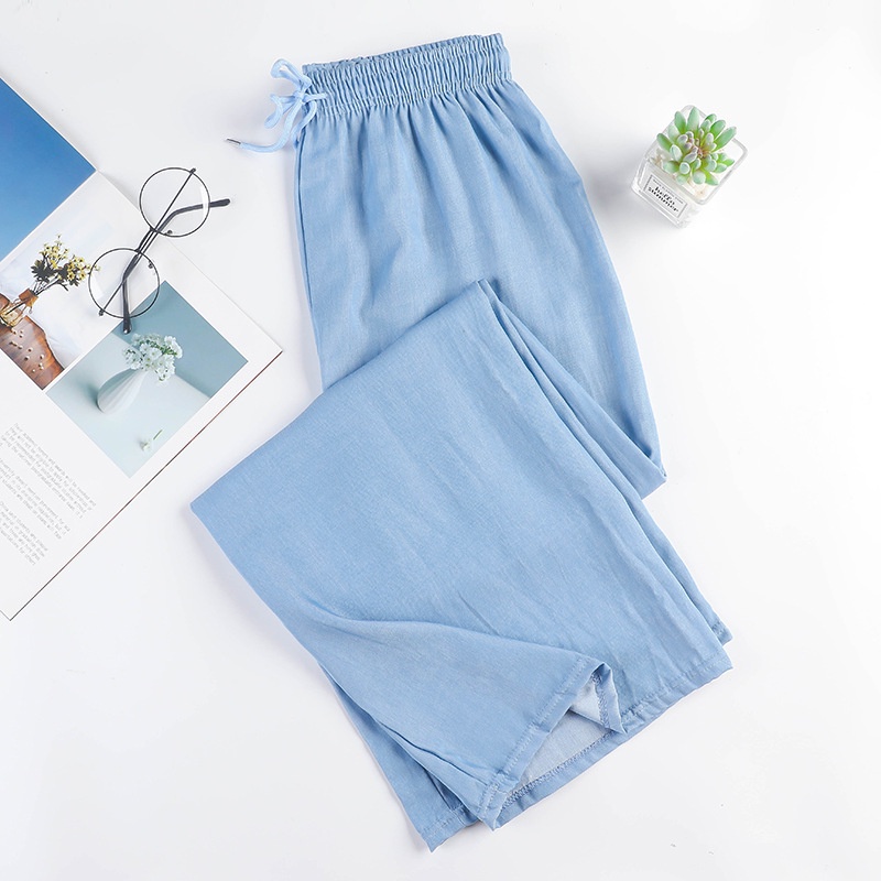 Ladies Soft Denim Square Pants/ Loose Pants | Shopee Philippines