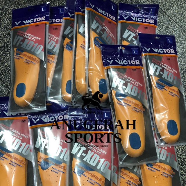 Victor BADMINTON SPORTS INSOLE VT-XD10 ORIGINAL | Shopee Philippines