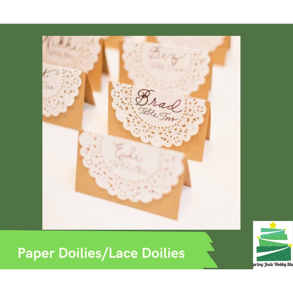 Spring Jade Paper Doilies|Lace Doilies 100 pcs | Shopee Philippines