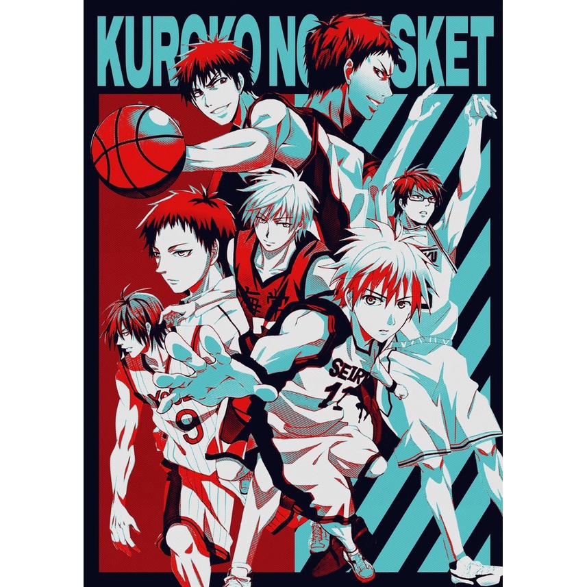 Kuruko No Basket : Official Anime Poster / Sticker / Laminated Posters ...