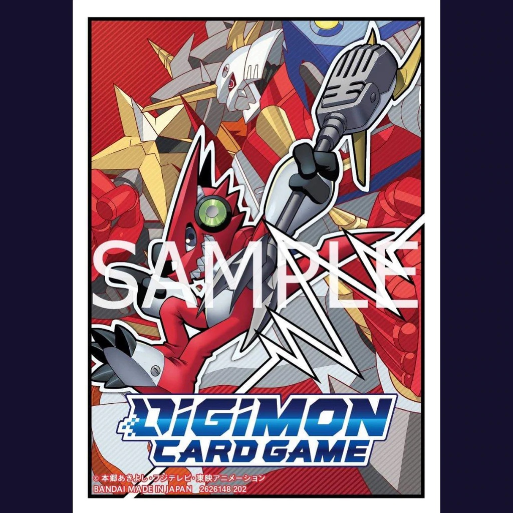 Digimon Card Game Official Card Sleeve Pack 2022 (Shoutmon ...