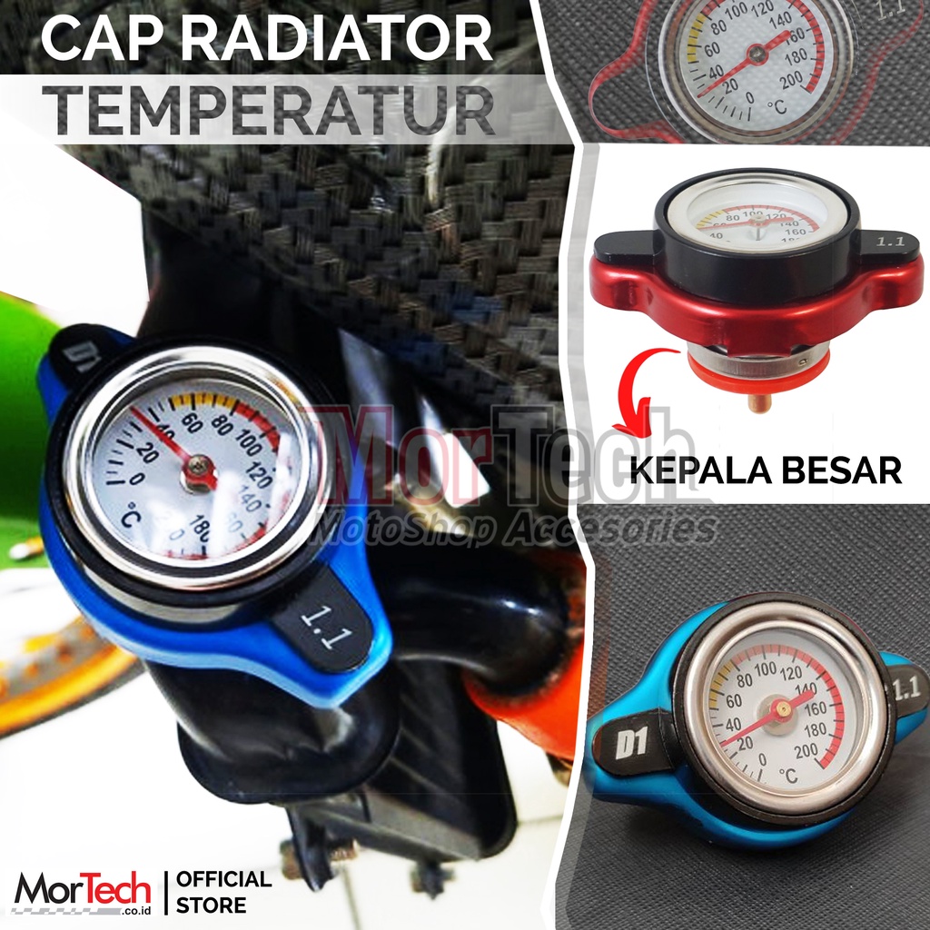 Radiator Cap Cap Temperature Indicator 1.1 Model D1 Motorcycle Car ...