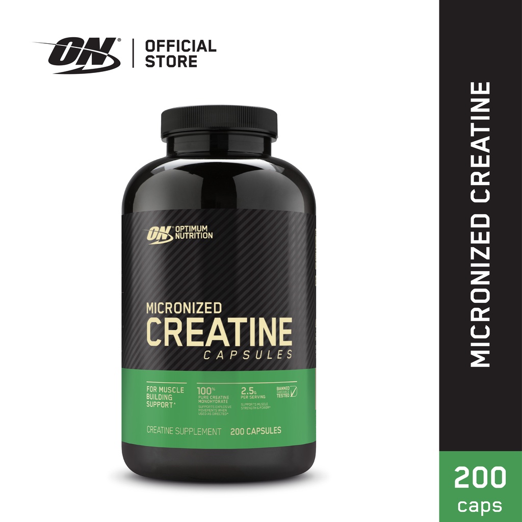 Optimum Nutrition Creatine Capsule 2.5 g | Shopee Philippines
