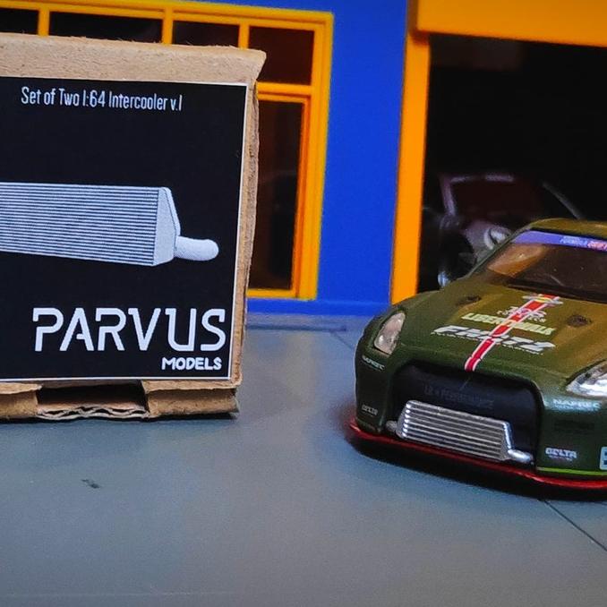 Parvus Models 1 64 Intercooler set 2 Custom Diecast Hot Wheels Tomica ...