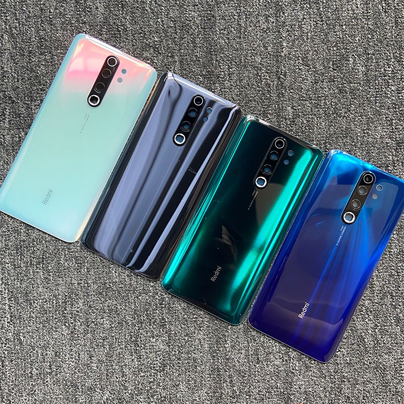 Battery Cover For Xiaomi Redmi Note 8 Pro Back Glass Rear Door Housing ...
