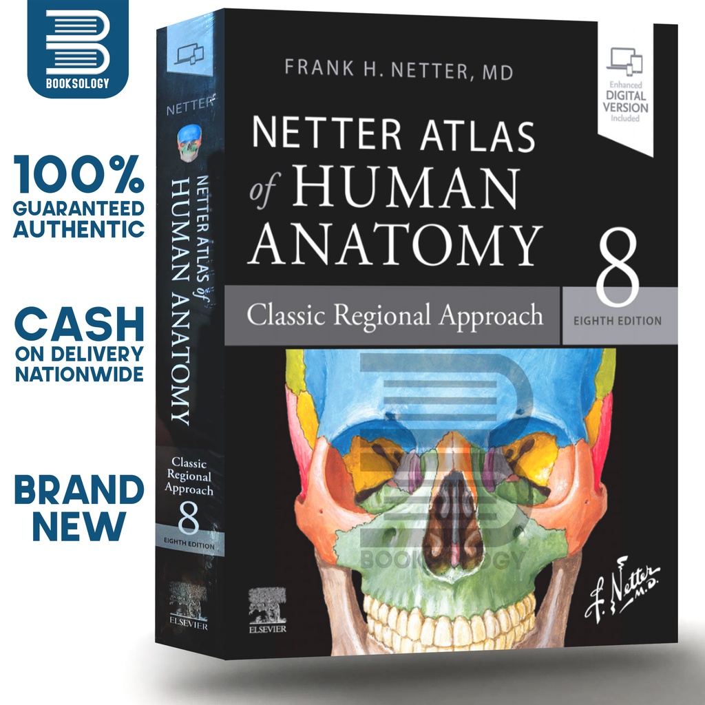 NETTER ATLAS of HUMAN ANATOMY 8 Eight Edition - Frank H. Netter, MD ...