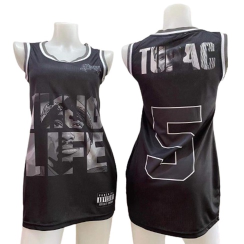 Fit For Women's Thug Life 5 Tupac Dress | Shopee Philippines