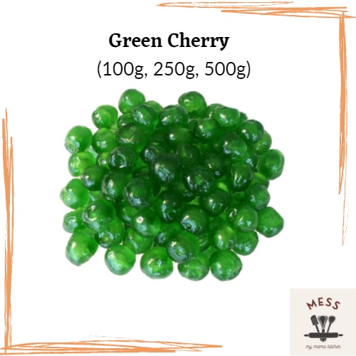 HIJAU Green Cherry / Green Cherries (100g, 250g, 500g) | Shopee Philippines