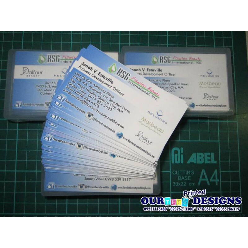 Calling Card (waterproof) | Shopee Philippines