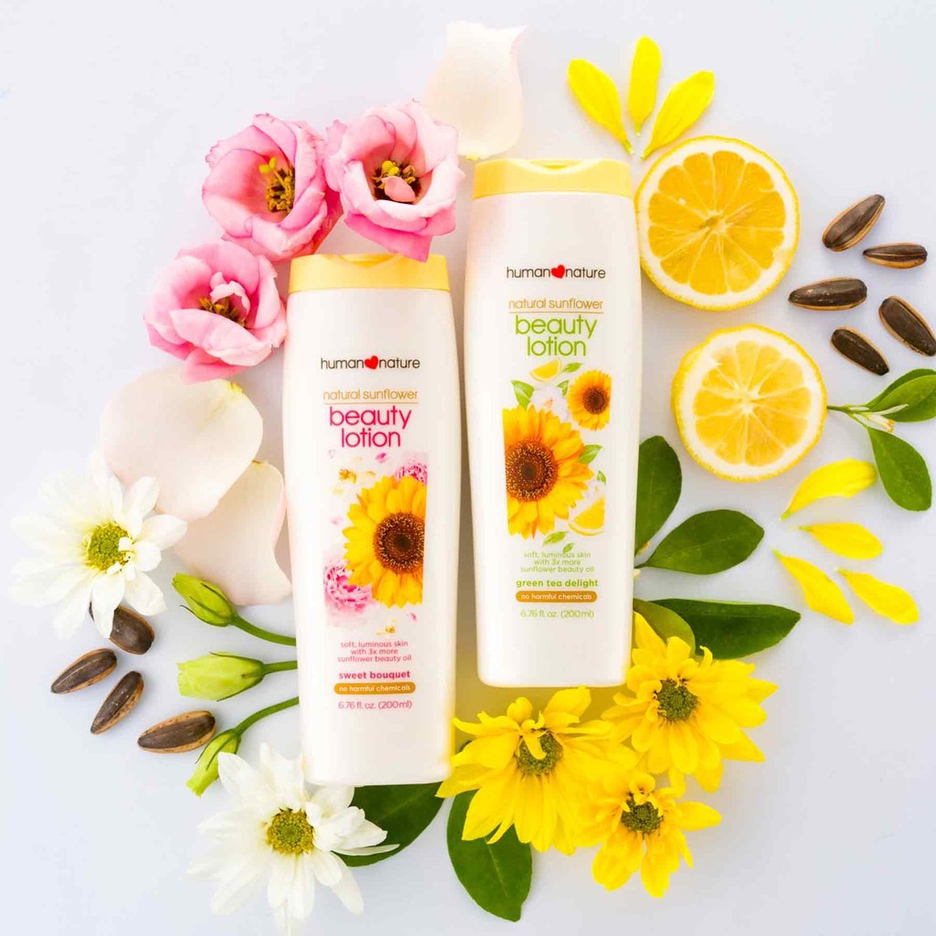 Human Nature Sunflower Beauty Lotion 200ml | Shopee Philippines