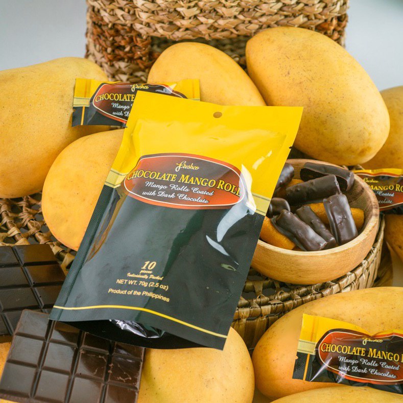 Freshco Dark Chocolate Mango Rolls (70 grams) | Shopee Philippines