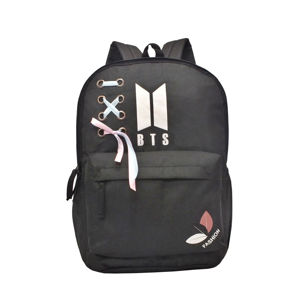 Kpop BTS School Backpack 4491 | Shopee Philippines