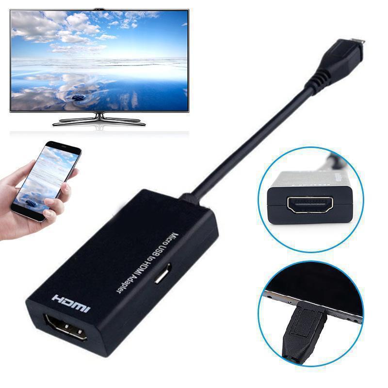Micro USB To HDMI 1080P HD TV Cable Adapter Digital Video and Audio ...