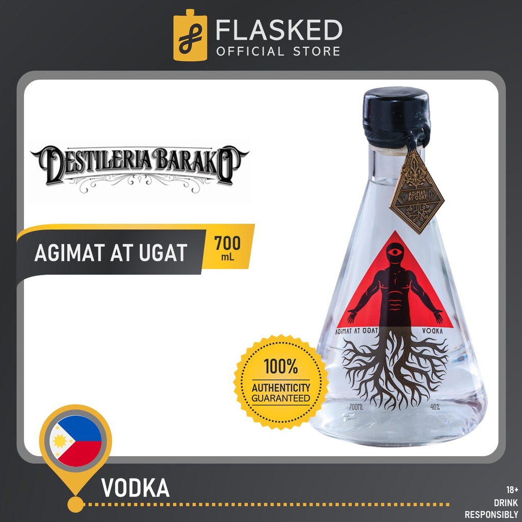 Agimat at Ugat Vodka 700mL Destileria Barako | Shopee Philippines