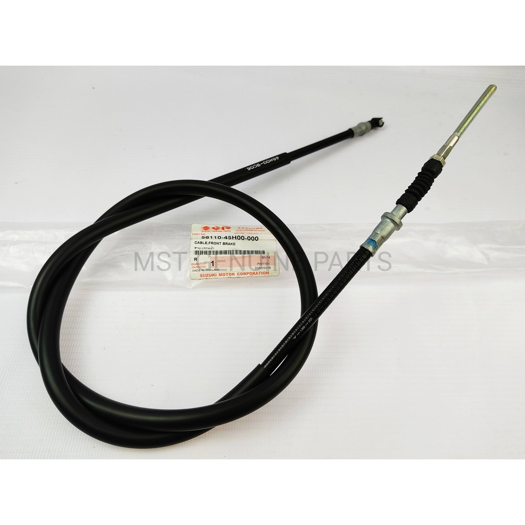 Brake Cable Front Smash 115 FW110 Suzuki Genuine Parts 58110-45H00 ...