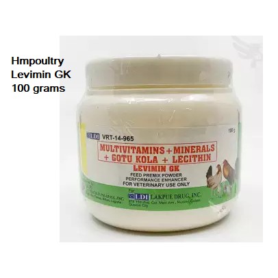 Levimin GK Powder 100 grams Feed Premix Powder For Gamefowls | Shopee ...