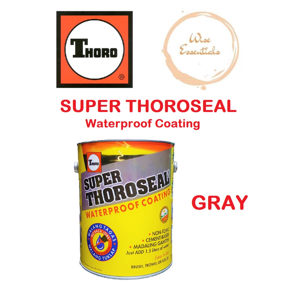 SUPER THOROSEAL Waterproof Coating | Shopee Philippines