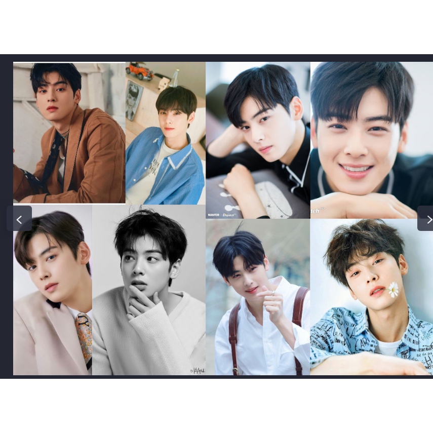 Cha Eun Woo Poster A4 (Random 10pcs) | Shopee Philippines