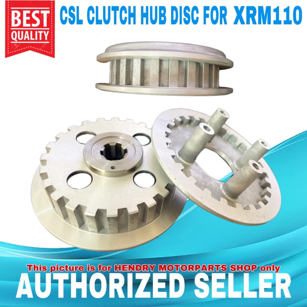 HDR CLUTCH DISC HUB FOR HONDA XRM110 / XRM 110 MOTORCYCLE | Shopee ...