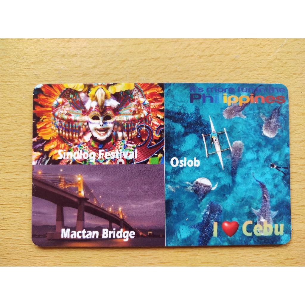 I Love Cebu Rubber Magnet Souvenir Design | Shopee Philippines
