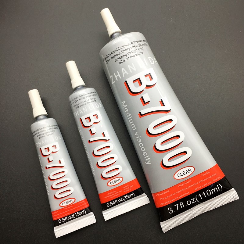 B7000 Glue 50ml / 110ml Multi Function Adhesive Epoxy Resin Glass Touch Screen Cell Phone Repair ...