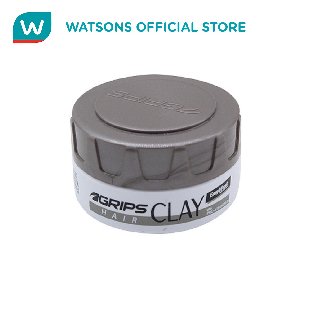 GRIPS Hair Clay with Easy Wash Formula 75g | Shopee Philippines