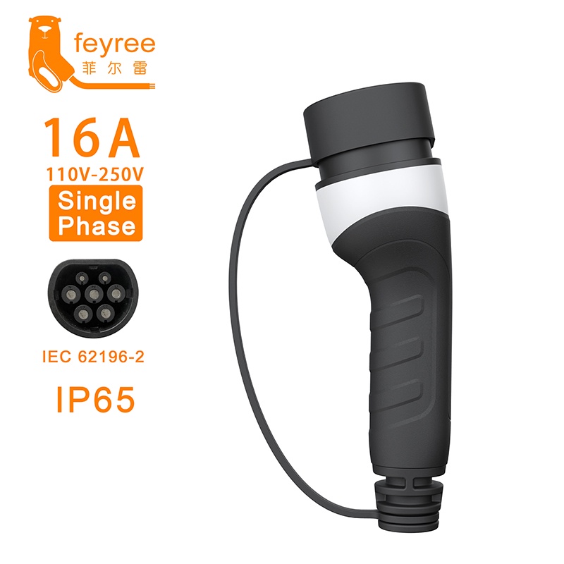 feyree Electric Car EV Charger Type2 Female Socket 16A 32A Single Phase ...