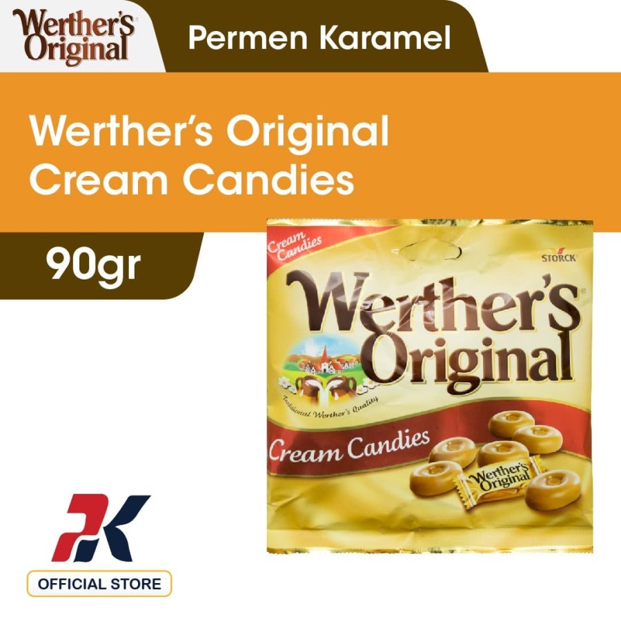 Storck Werther's Original Caramel Candy 90gr | Shopee Philippines