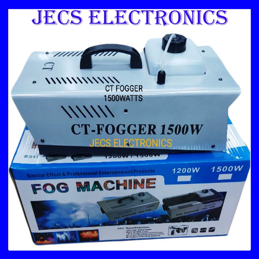 FOG MACHINE 1500 WATTS FREE 100ML SOLUTION | Shopee Philippines
