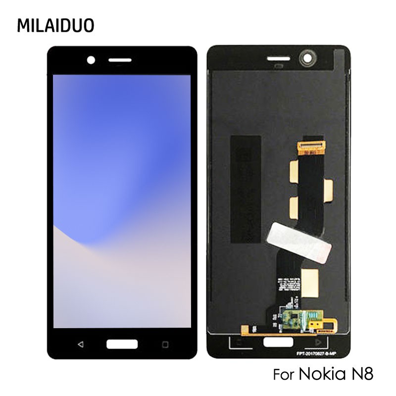 Original LCD Display For Nokia 8 N8 Touch Screen Digitizer Sensor Panel ...