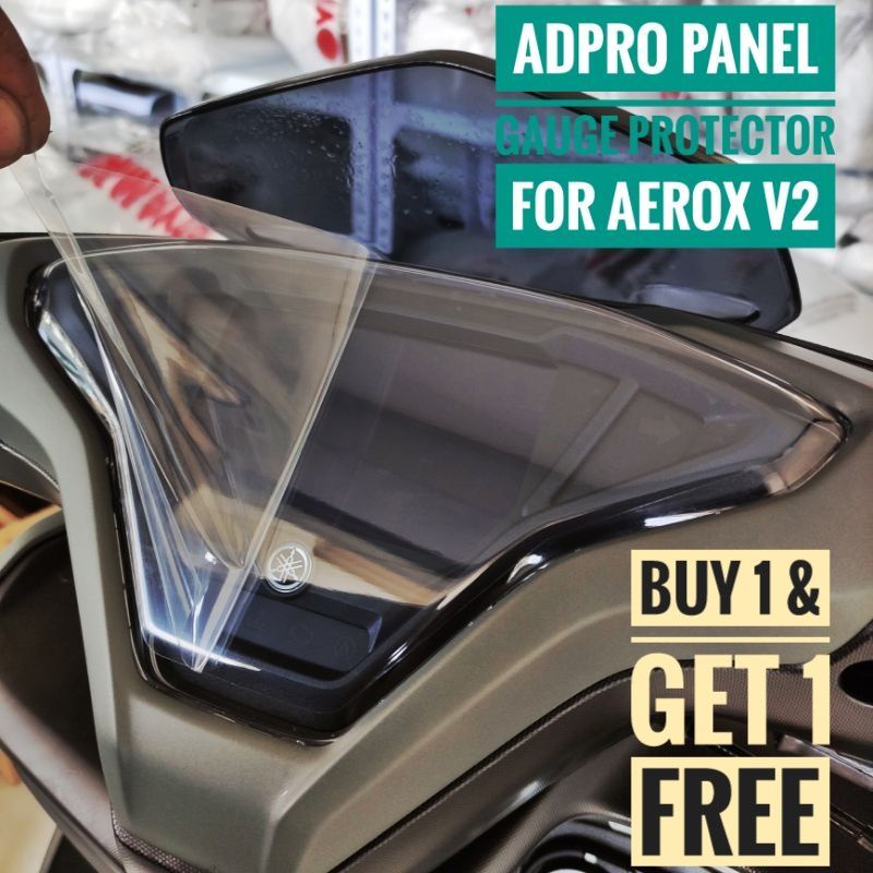 Aerox v2 Panel Gauge Protector (BUY 1, GET 1 FREE) | Shopee Philippines