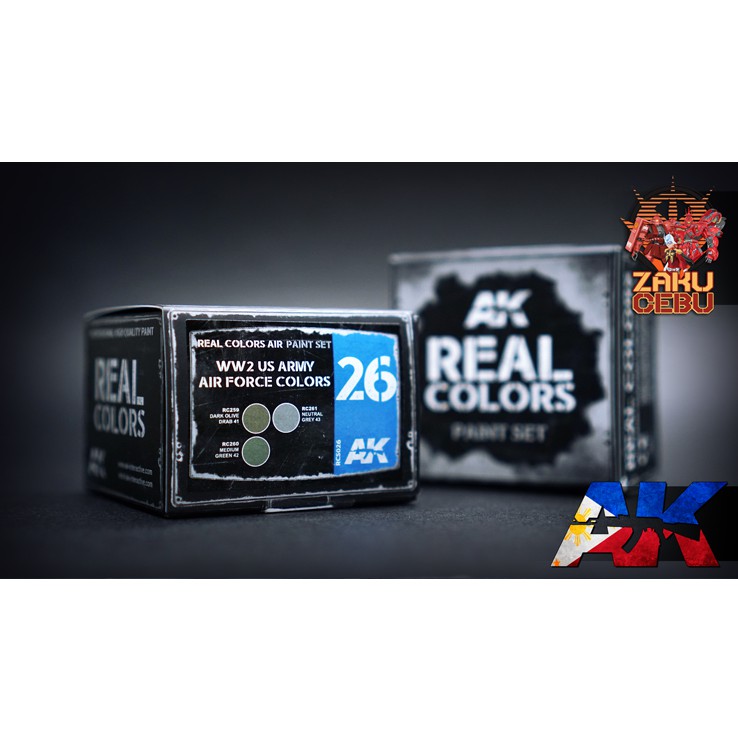 AK Interactive Real Colors (Acrylic Lacquer Varnish) - RCS026 WW2 USAAF ...