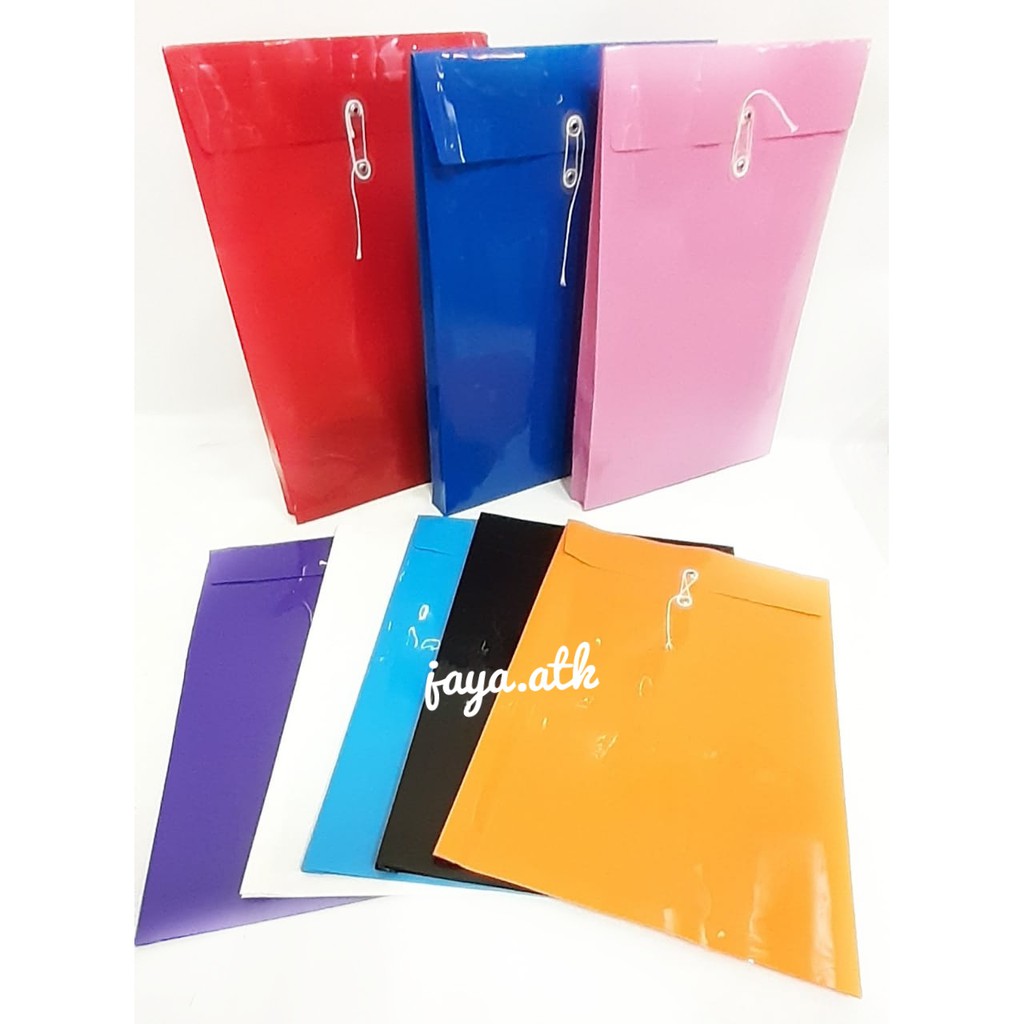 PLASTIC MAP STRAP MAP PLASTIC STRAP FOLIO F4 COLORFUL GOOD THICK ...