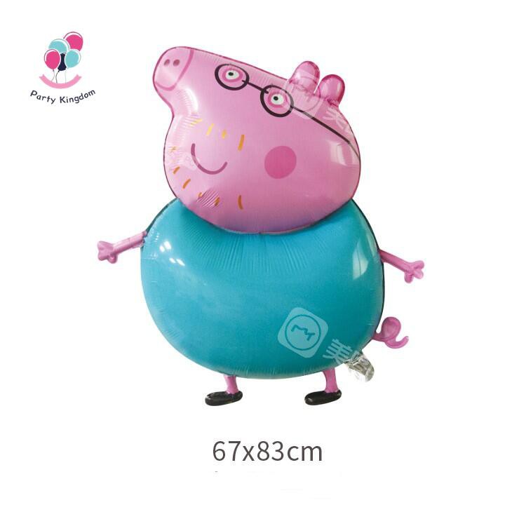 Pig Big Foil Balloons 18 inches Kids Baby Birthday Party Balloon ...