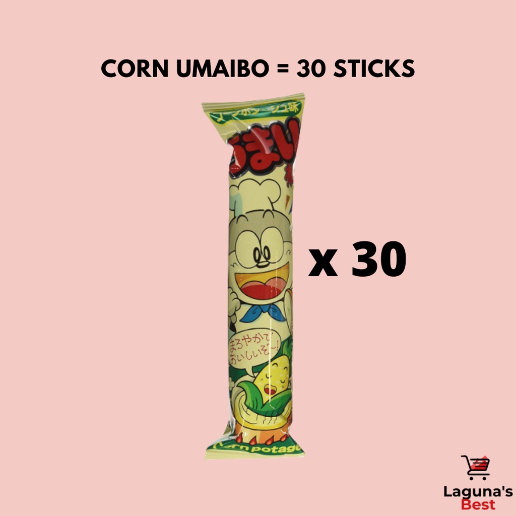Japan Umaibo Snack 30 pcs - Corn | Shopee Philippines