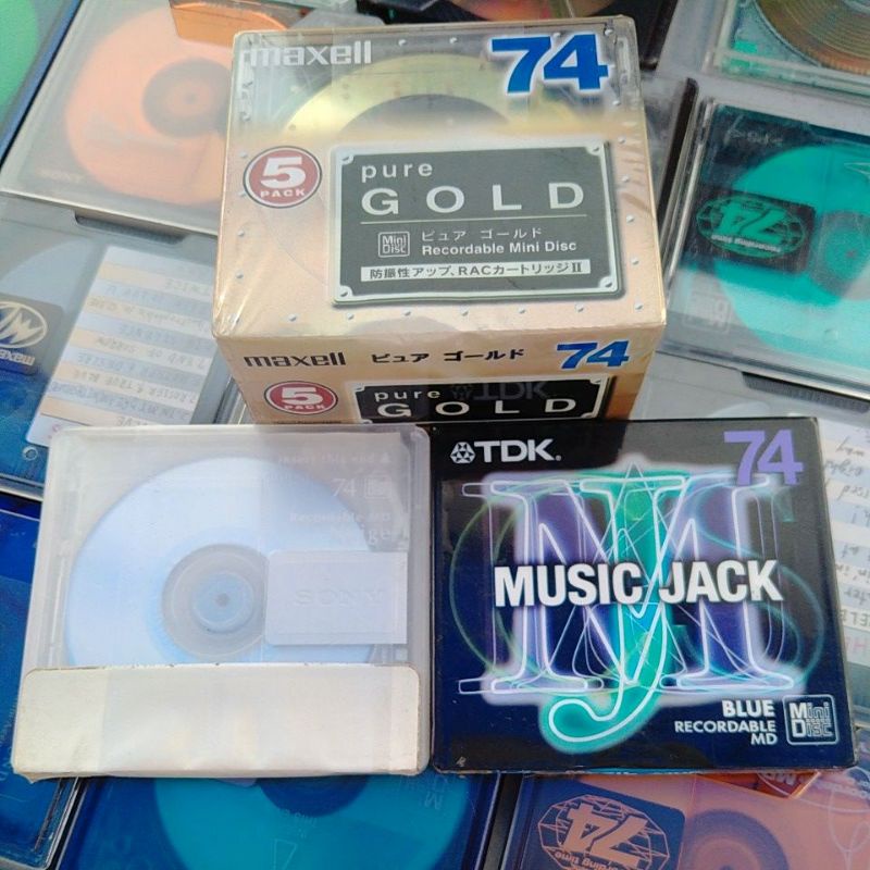 Minidisc MD Maxell TDK Recordable 74 | Shopee Philippines
