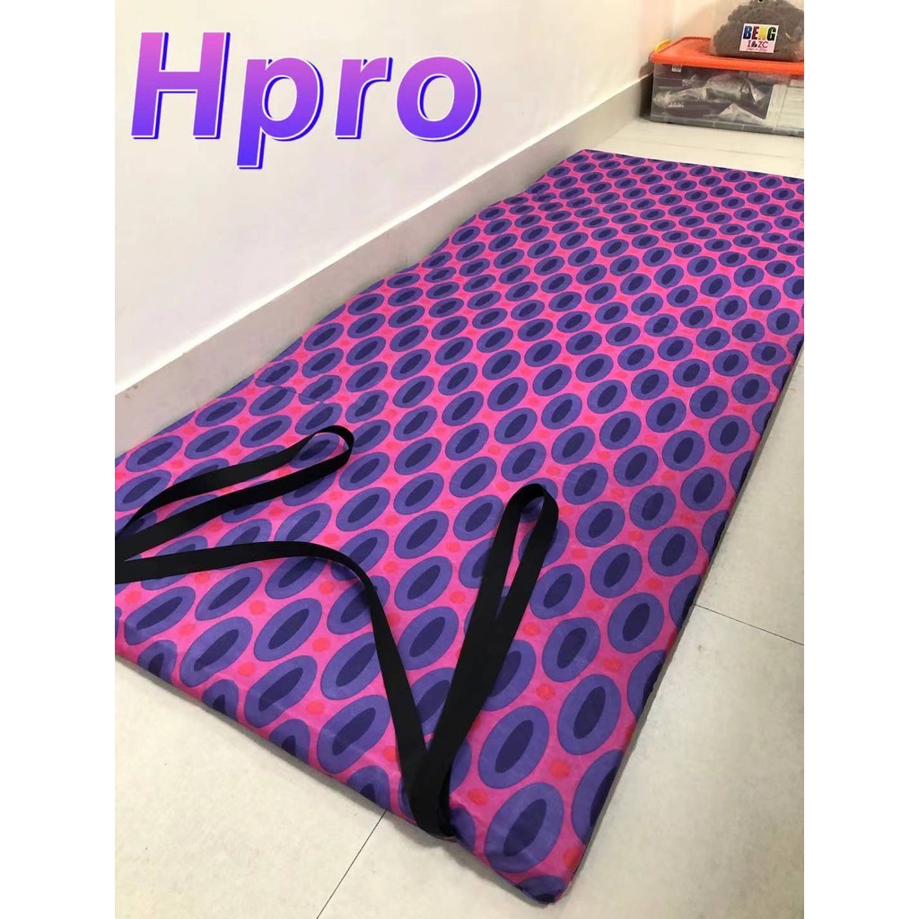 Hpro multi purpose portable travel mattress foam sleeping matress with ...