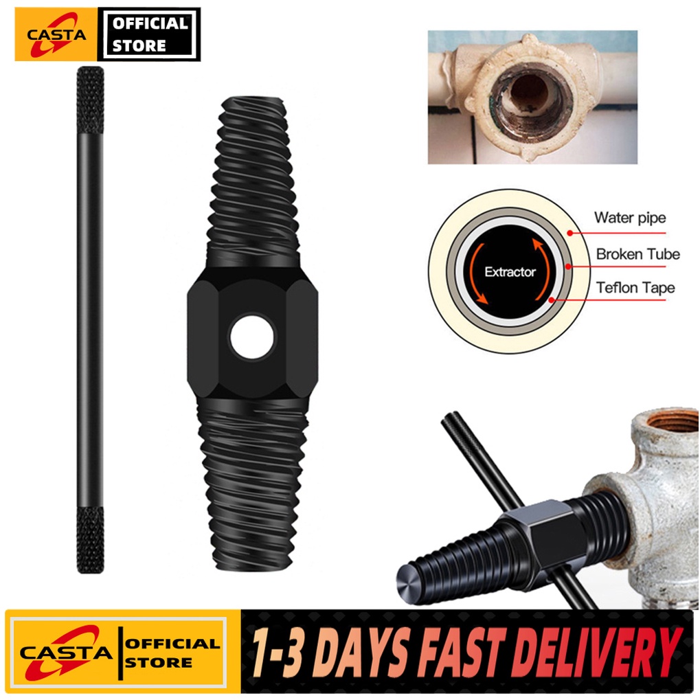 Water Pipe Valve Faucet Screw Extractor Removal Drill Bit Tool Broken ...