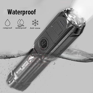 Powerful Flashlight Rechargeable Tactical LED Flashlight Torch Lantern ...