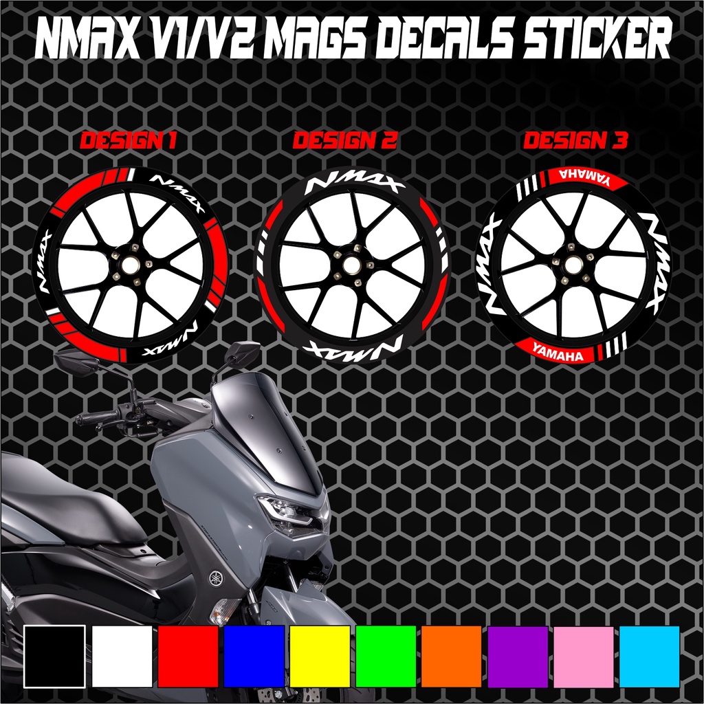 nmax mags decals sticker | Shopee Philippines