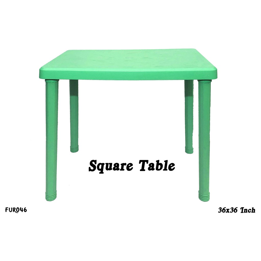 FUR046 Bunny Monobloc Table 36x36inches Shopee Philippines