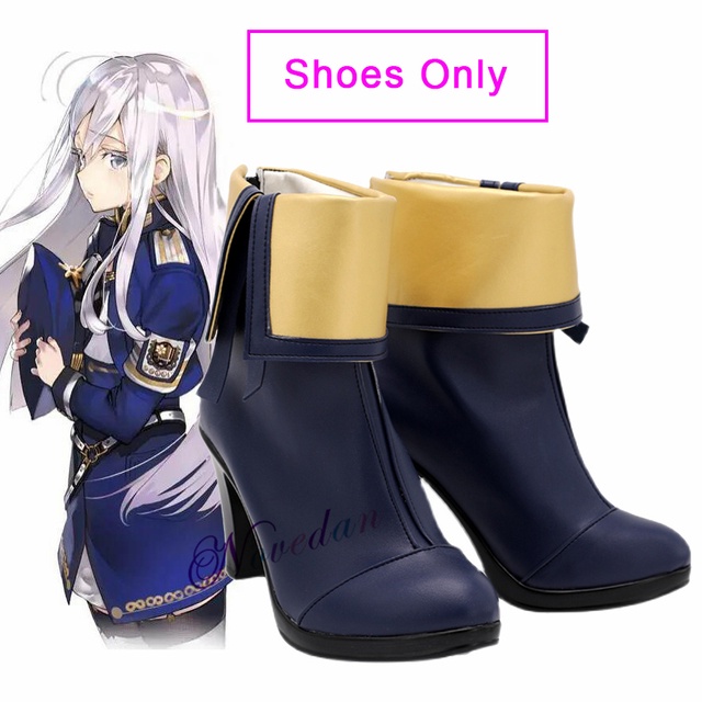 Anime 86 Eighty Six Lena Vladilena Milize Cosplay Costume Blue Uniform ...