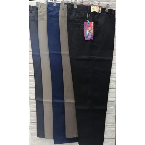 STRAIGHTCUT SLACKS FOR MEN OFFICE/FORMAL/UNIFORM | Shopee Philippines