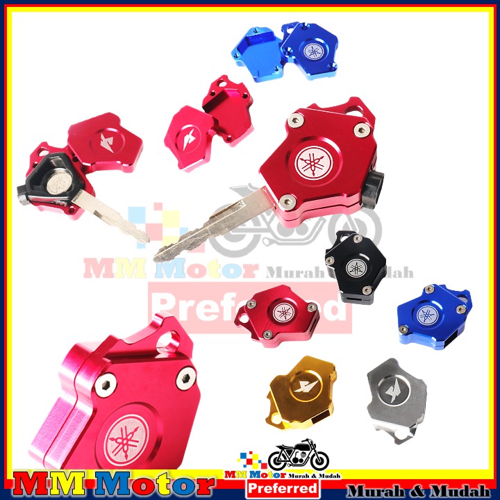 KEY COVER ALLOY CNC LATEST DESIGN 2021 2 IN 1 LOGO YAMAHA + KINGDRAG ...