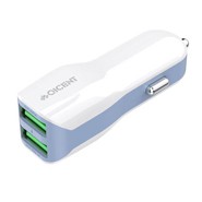 Qicent QIC UCP-2P-WH Car Charger (White) | Shopee Philippines