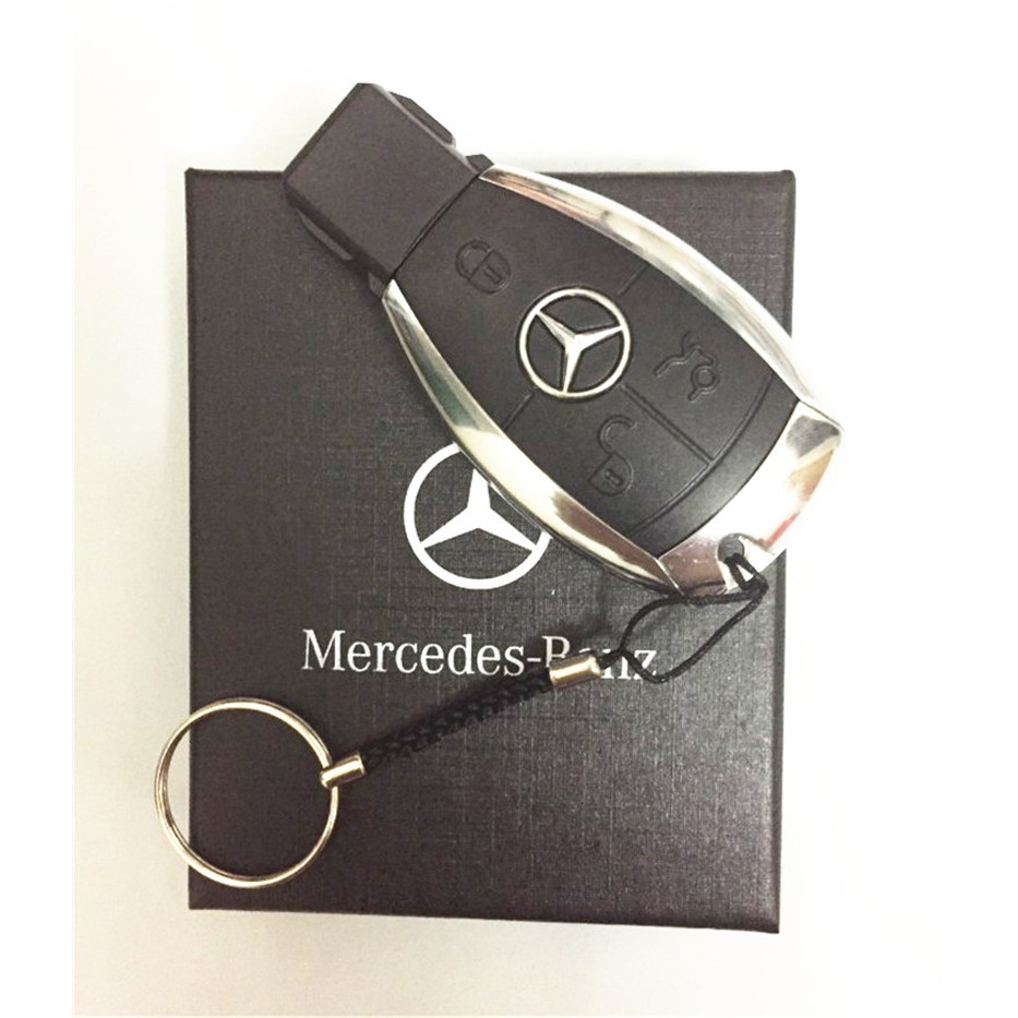 Benz Car Key USB Flash Drive 16GB Pendrive + Logo Box | Shopee Philippines