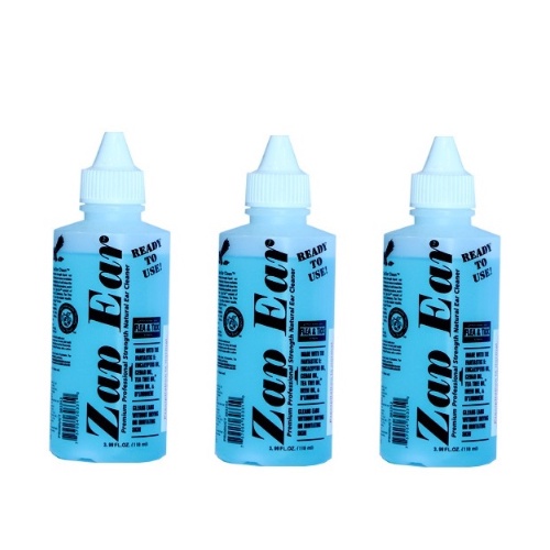 Zap Ear Cleaner for Ear Cleanse and Ear Mites 118ml Ear Care Drops ...