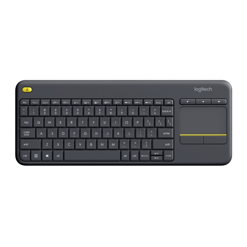 Logitech K400 Plus Wireless Livingroom Keyboard With Touchpad ...