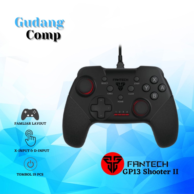 Fantech GP13 Shooter II Gaming Controller | Shopee Philippines