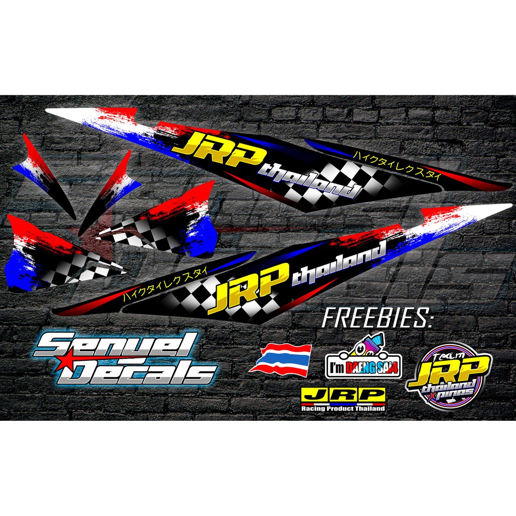 JRP THAILAND Decals Raider 150 Gen.1 | Shopee Philippines